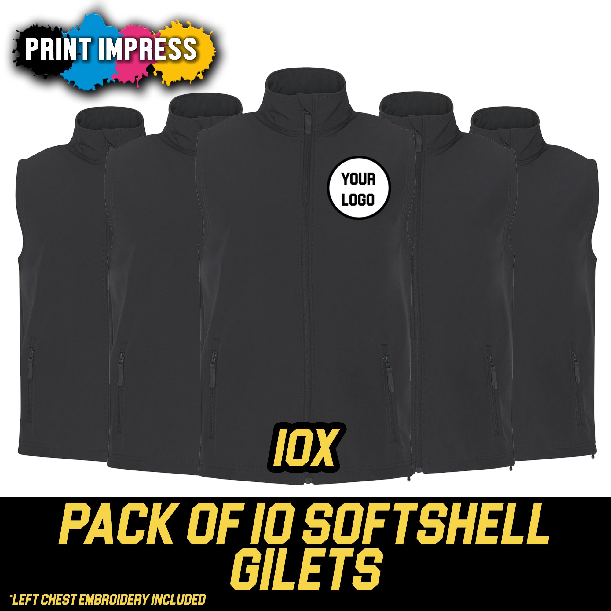 Softshell Gilets | Workwear Bundles | Logo Embroidery